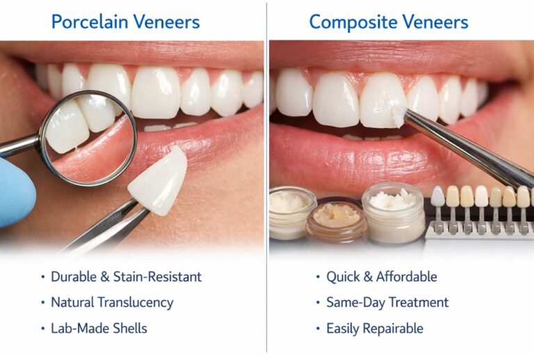Porcelain vs. Composite Veneers: Which One Is Worth It?